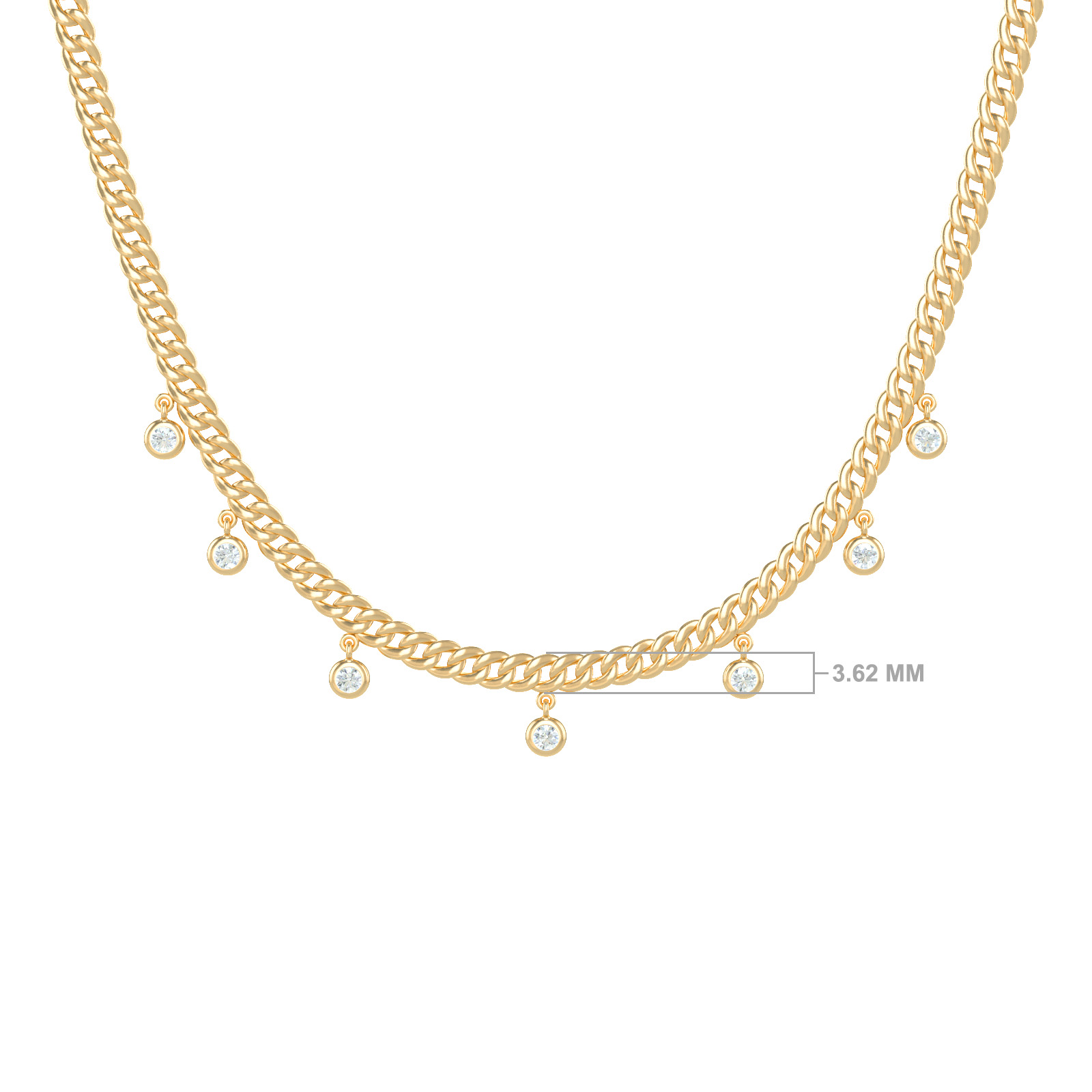 Diamond Chain Necklace