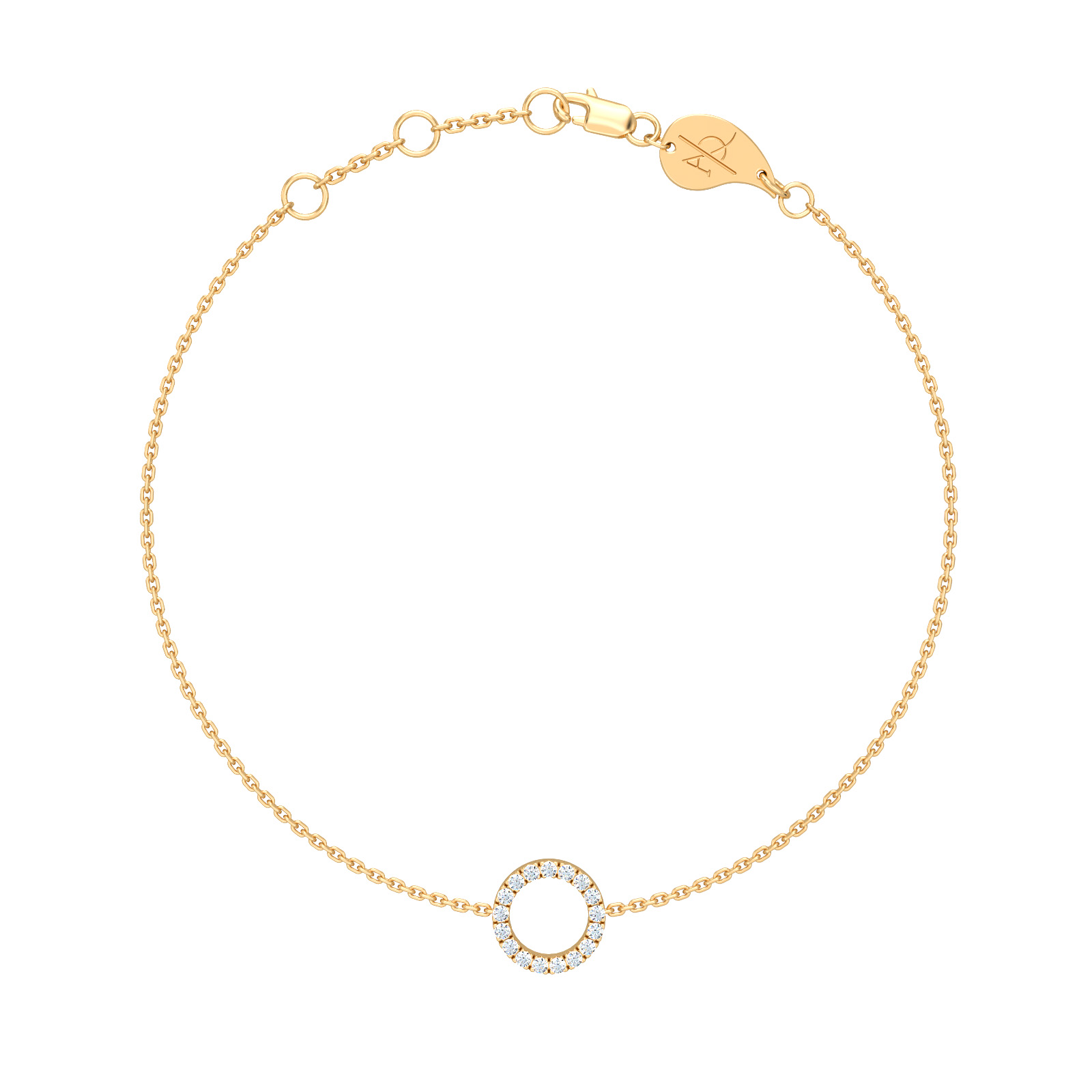 Gold Sun Bracelet - Bracelet Sun 18k Gold