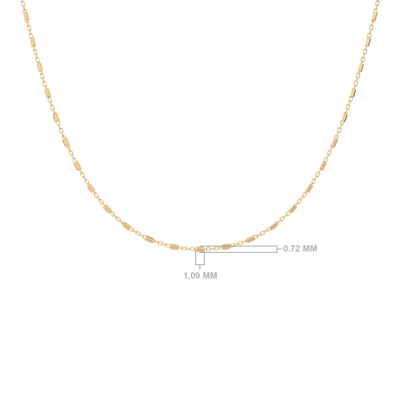 Delicate Gold Necklace - Amelia Chain Necklace