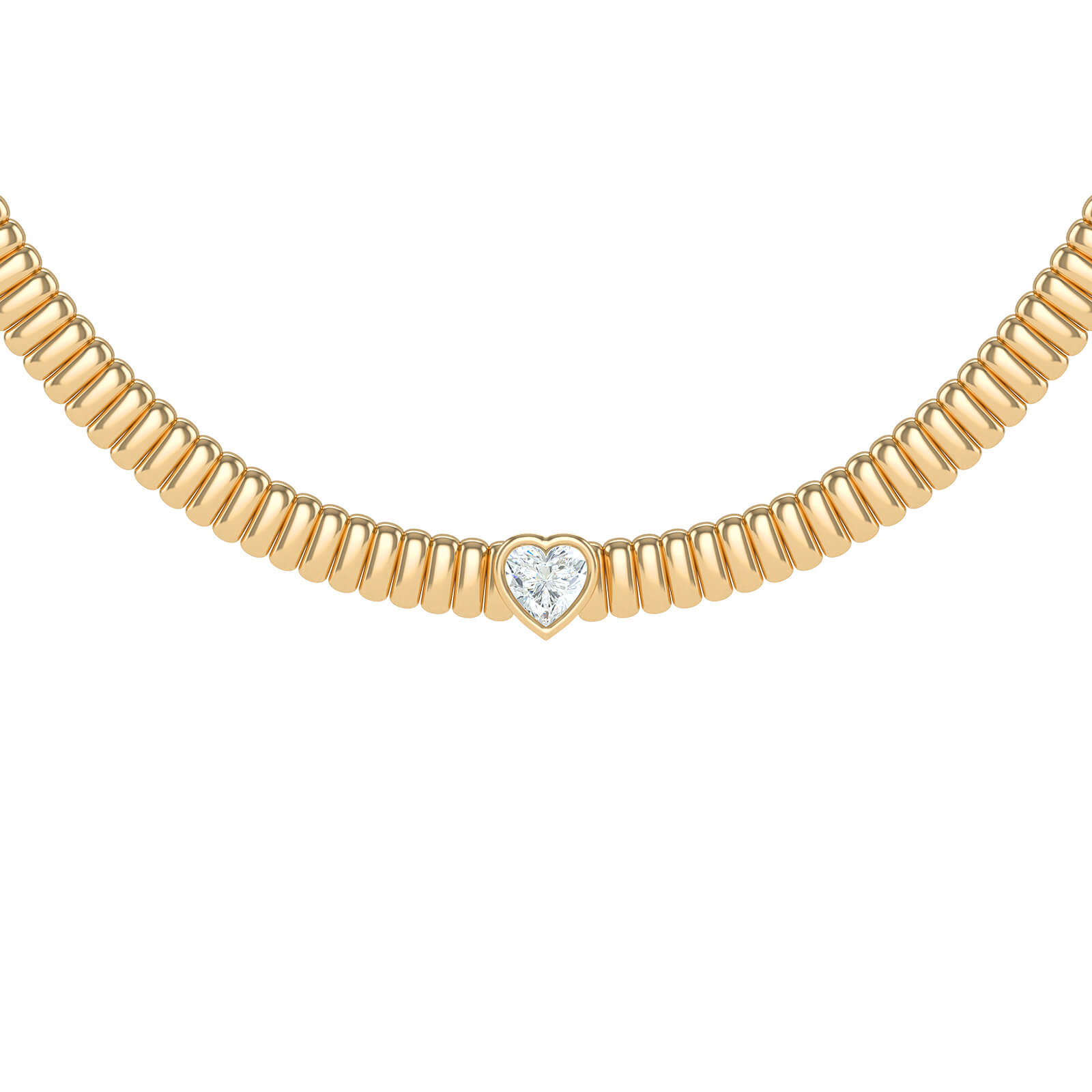 Hermes Heart Necklace