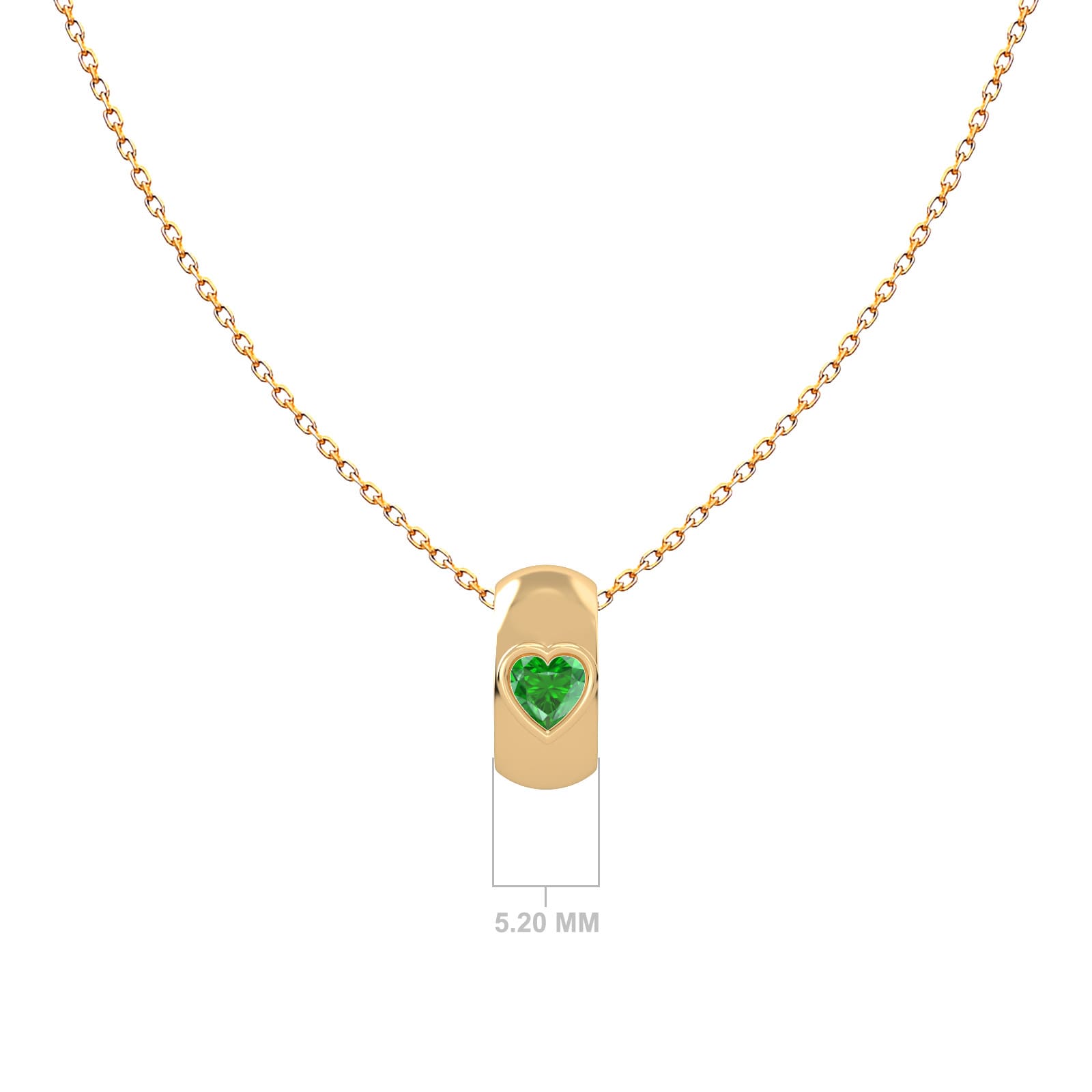Hermes Essential Heart Necklace